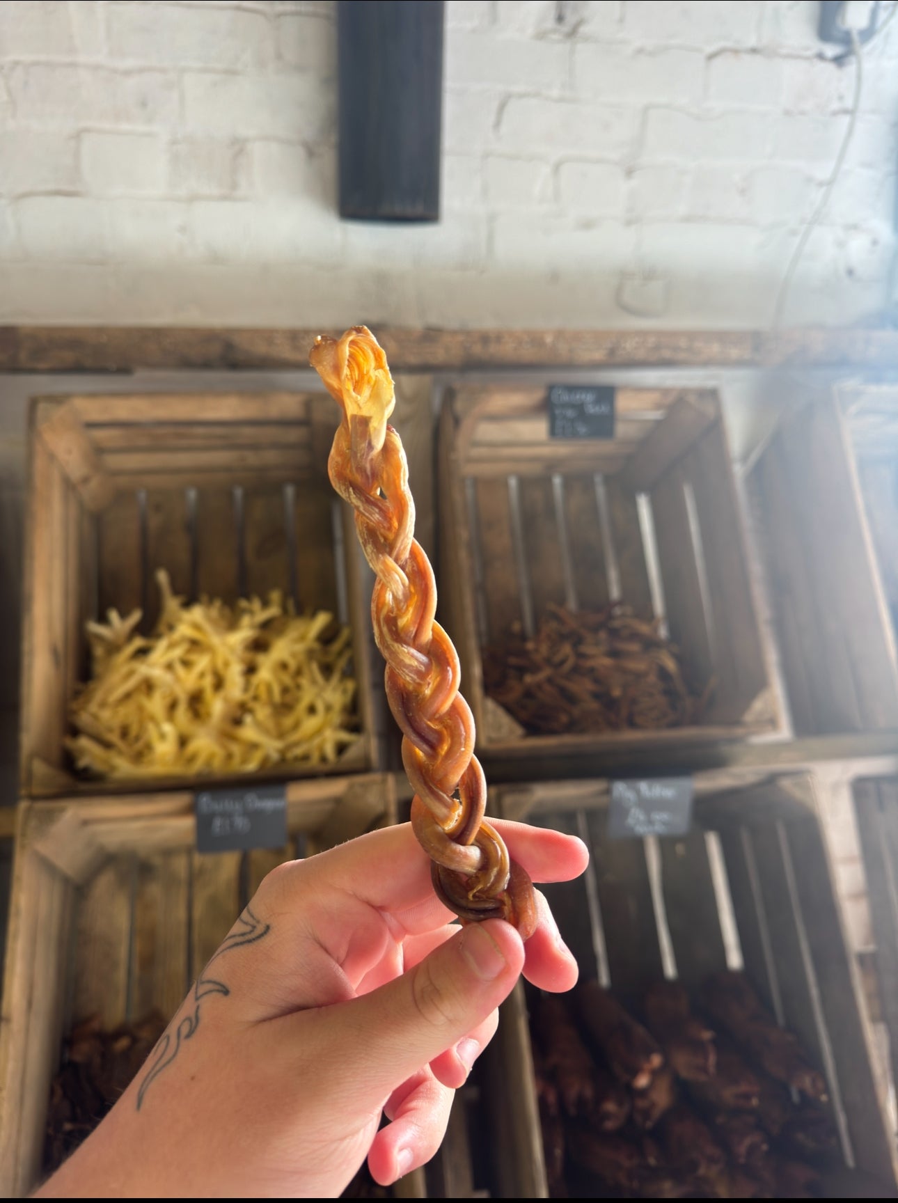Lamb braided pizzle | Wrexraw