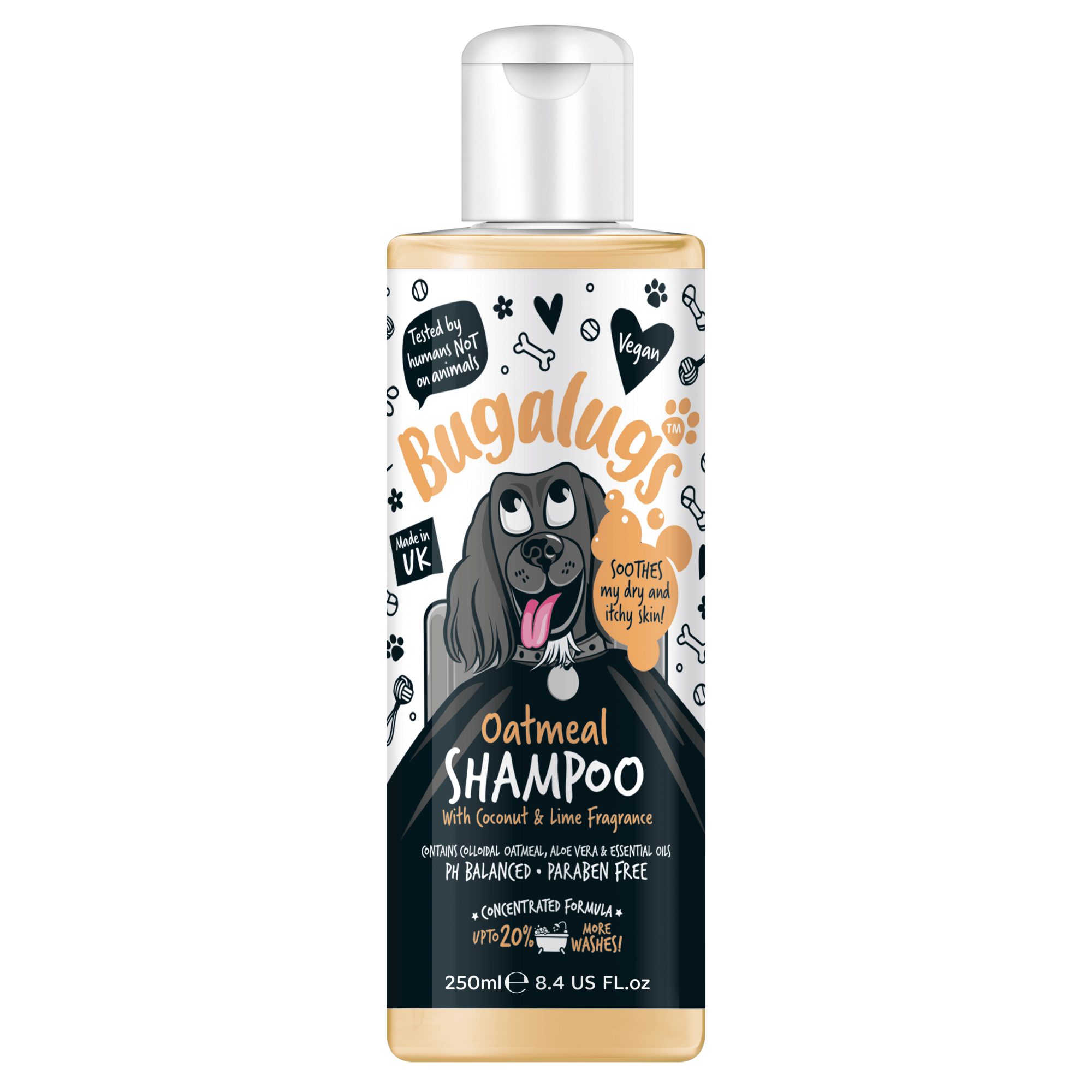 Bugalugs - Oatmeal Shampoo (250ml) – Wrexraw