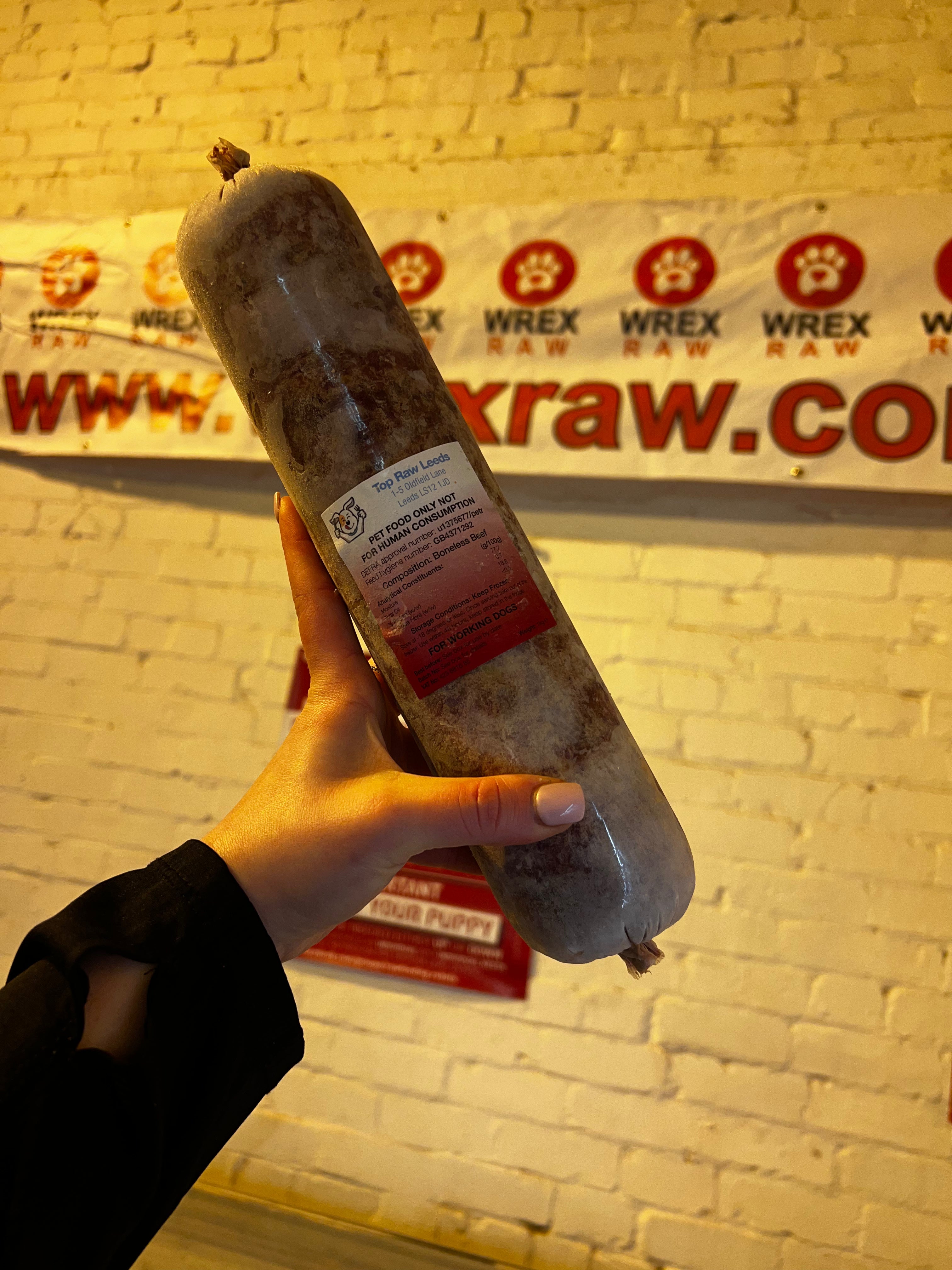 Top Raw Leeds Beef Boneless 1KG – Wrexraw