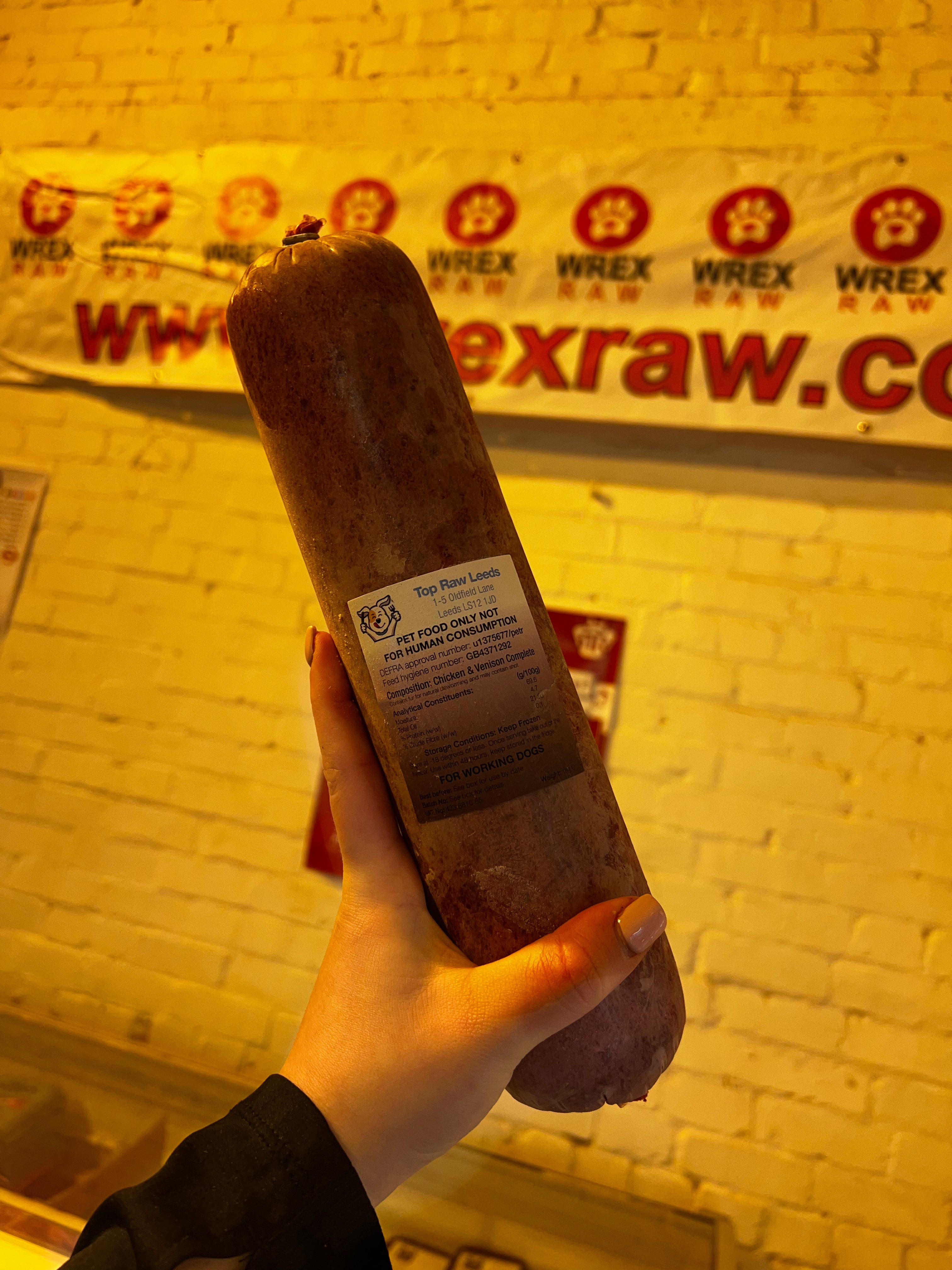 Top Raw Leeds Chicken and Venison 1KG – Wrexraw