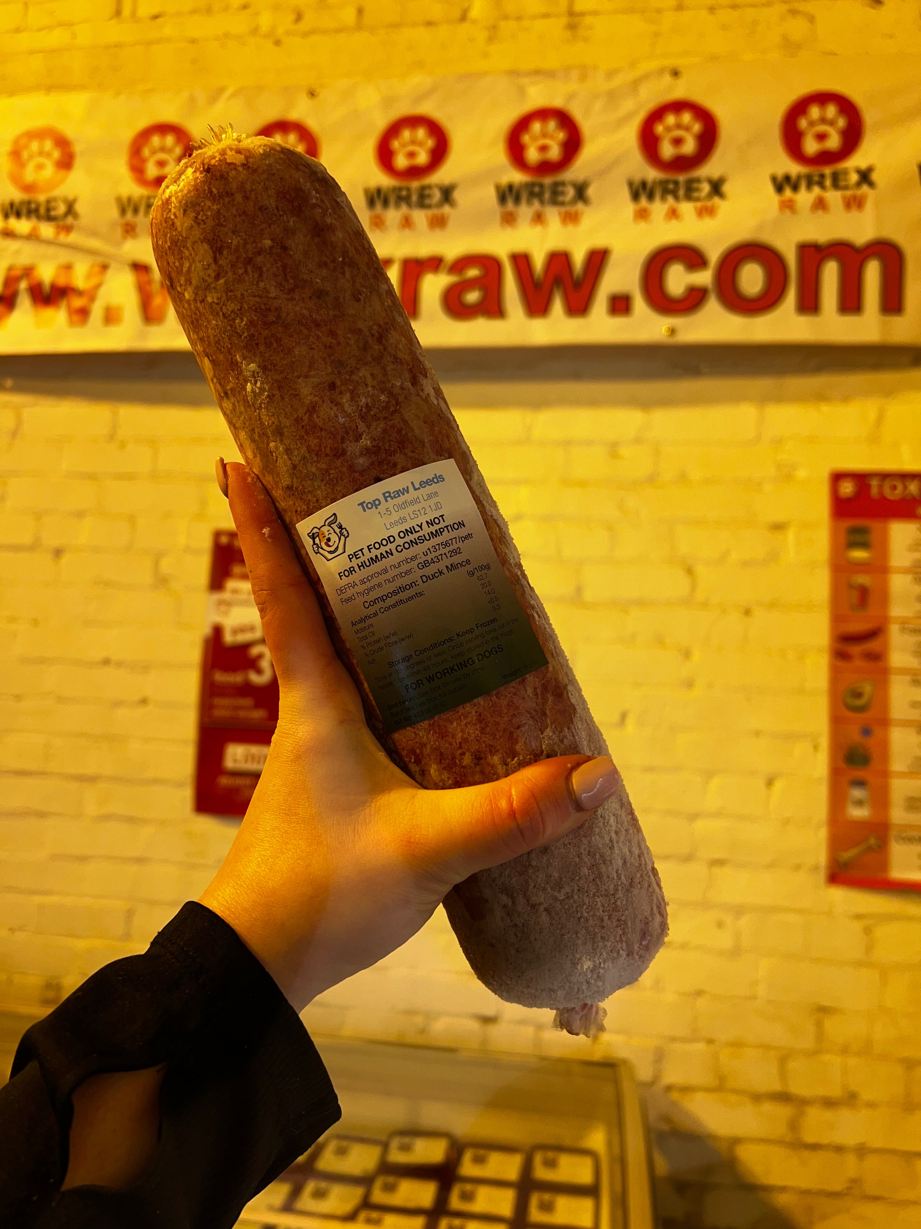 Top Raw Leeds Duck 1KG – Wrexraw